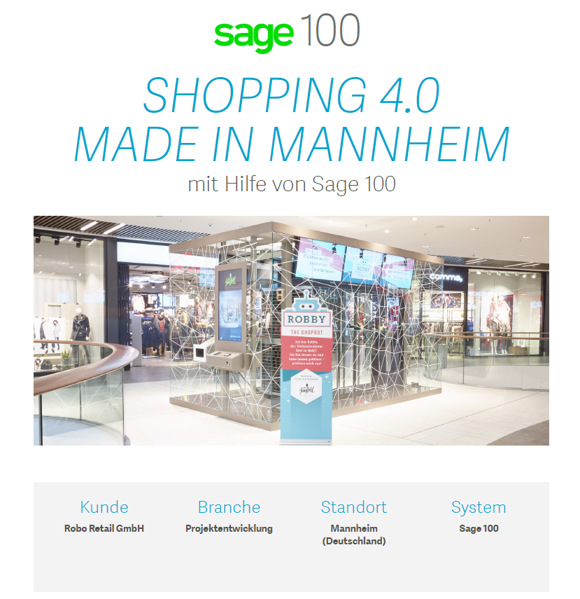 Sage 100 im Einzelhandel - Sage Business Software